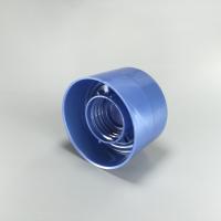 China H32.5mm Plastic Bottles Disc Top Caps , Screw Lock 24mm Flip Top Cap for sale