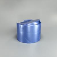 China H32.5mm Plastic Bottles Disc Top Caps , Screw Lock 24mm Flip Top Cap for sale