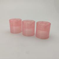 China PP Plastic Screw Top Bottle Caps , 27.2mm Height Disk Top Cap for sale