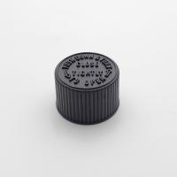 China Ribbed Closure 20mm Screw Cap , Child Proof Pill Bottle Lid for sale