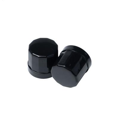 China 24 MM Toner Bottle Liquor Bottle Cap 24/420 Plastic Bottle Cap Smooth Screw Cap for sale