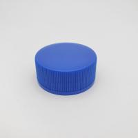 China Free samples 38 MM Plastic Bottle Caps Colorful ribbed Screw Cap For Bottle for sale