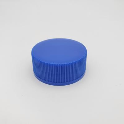 China Free samples 38 MM Plastic Bottle Caps Colorful ribbed Screw Cap For Bottle for sale