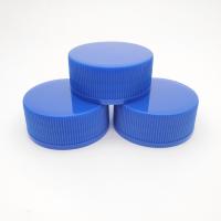 China Free samples 38 MM Plastic Bottle Caps Colorful ribbed Screw Cap For Bottle for sale