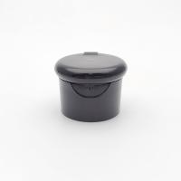 China 20 MM New Product Shampoo Bottle Cap black Plastic Flip Top Cap for sale