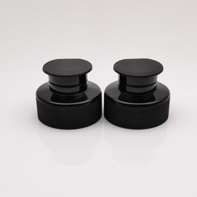 China Ribbed Side Conditioner Bottle Flip Top Cap Customized Logo for sale