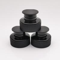 China Ribbed Side Conditioner Bottle Flip Top Cap Customized Logo for sale