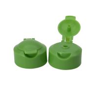China 24MM Plastic Snap Top Cap 24/410 Green Double Wall Screw Cover for sale