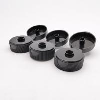 China 28MM Matte Surface Plastic Flip Top Cap For Skin Care Products Bottle for sale