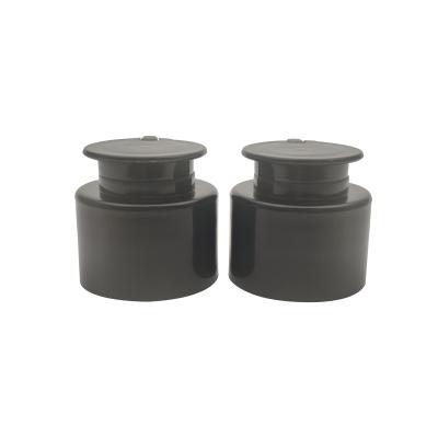 China Liquid Body Soap Bottle 20MM Plastic Flip Top Cap Customized Logo for sale