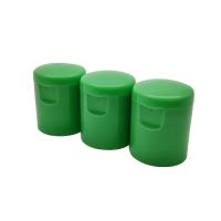China Conditioner Bottle 22/415 Plastic Flip Top Cap 22MM Green for sale