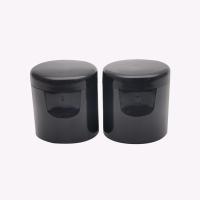 China Black Smooth Surface 20/410 Plastic Screw Cap For Conditioner Bottle for sale