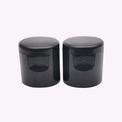 China Black Smooth Surface 20/410 Plastic Screw Cap For Conditioner Bottle for sale