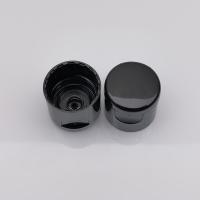 China Black Smooth Surface 20/410 Plastic Screw Cap For Conditioner Bottle for sale