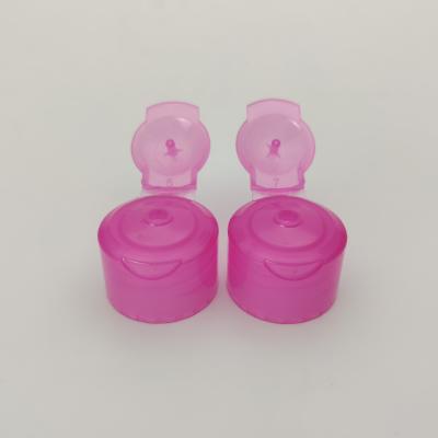 China 20MM Frosted Surface Flip Top Cap Small Trial Bottle Lid for sale