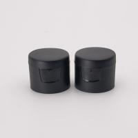 China Black 20/410 Plastic Flip Top Cap For Hand Washing Bottle for sale