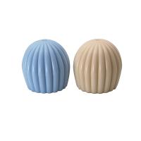 China Leakproof 24MM Dome Plastic Bottle Cap 24/410 Ribbed Screw Lid for sale