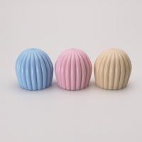 China Leakproof 24MM Dome Plastic Bottle Cap 24/410 Ribbed Screw Lid for sale