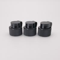 China ODM Black Striped Side Flip Top Cap For Shampoo Bottle for sale