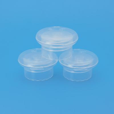 China 28/410 Mushroom Shape Plastic Flip Top Cap For Conditioner Bottle for sale