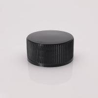 China Medicine Bottles 28/405 Plastic Screw Cap With Stripe Edge for sale