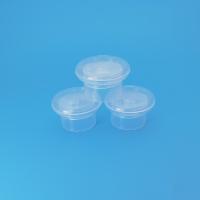 China 24MM Transparent Mushroom Shape Plastic Flip Top Cap for sale