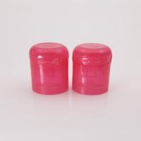 China Customized 24/415 Plastic Flip Top Cap With Anti - Theft Strap for sale
