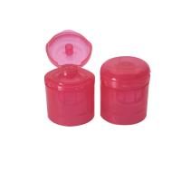 China Customized 24/415 Plastic Flip Top Cap With Anti - Theft Strap for sale