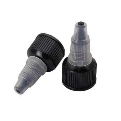 China 18MM Plastic Twist Top Cap For Packaging Squeeze Bottle for sale