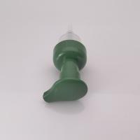 China PET 30/410 Lotion Bottle Green Plastic Pressure Pump for sale