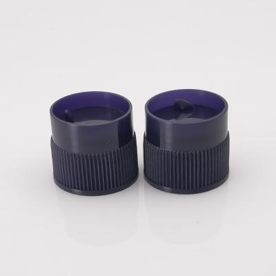 China ODM Purple Plastic 20MM Screw Cap With Dicing Knife No Spill for sale