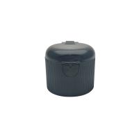 China 24MM Striped Side Plastic Flip Top Cap For Detergent Bottle for sale