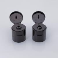 China Non Spill Plastic Shampoo Flip Top Cap 24/415 29.4mm Height for sale