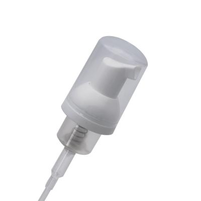 China 30MM Inner Diameter Plastic Foam Pump With Cover Cosmetic Treatment for sale