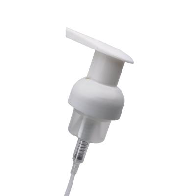 China 40MM Rotary Switch Plastic Foam Pump Liquid Dispensing PP Packaging Pump for sale