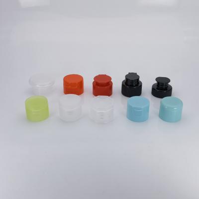 China Dispenser Bottle 28/410 Plastic Flip Top Cap Customized Color for sale