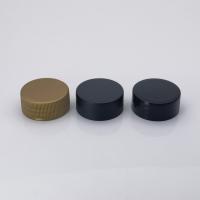 China Smooth Striped Surface Plastic Bottle 38MM Screw Cap for sale