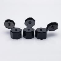 China New Arrivals 24 MM Flip Cap Cosmetic Flip Top Plastic Bottle Caps for sale