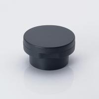 China PP Plastic Black Plastic Big Top 28 mM Flip Top Conditioner Shampoo Bottle Cap for sale