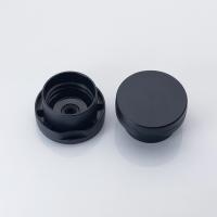 China PP Plastic Black Plastic Big Top 28 mM Flip Top Conditioner Shampoo Bottle Cap for sale