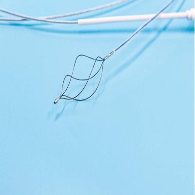 China Round Stone Basket with Flexible Wire Design for sale