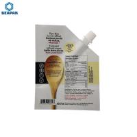 China FDA Liquid Drinking Stand Up Printed Custom Spout Pouches for sale