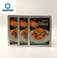 China Cooking Aluminum Foil Boiling Retort Packaging Pouch for sale