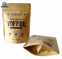 China Zipper 150g 200 Micron Biodegradable Packaging Bags for sale