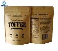 China Zipper 150g 200 Micron Biodegradable Packaging Bags for sale