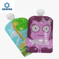 China Aluminum Foil 10 Colors Printing  Stand Up Liquid Pouches for sale