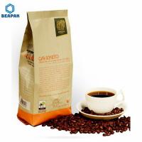 China Flat Bottom k BOPP Aluminum Foil Packaging Coffee Bags for sale