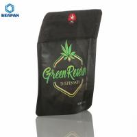 China Stand Up Zipper Flat Bottom 150g Coffee Bags With Valve for sale