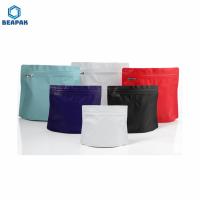 China FDA Bronzing Black Stand Up Valve Coffee Bean Packaging Bags for sale