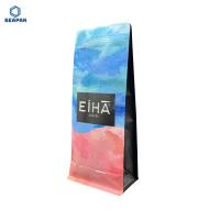 China Aluminum Foil Moisture Proof 1kg Flat Bottom Pouches for sale